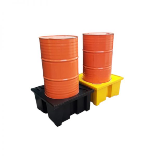 Batea antiderrame reforzado / 1 tambor | Universal Plastic