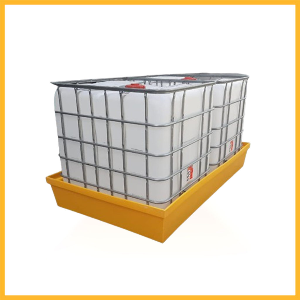 Batea de contención Para tambores y Contenedores Bins | Universal Plastic